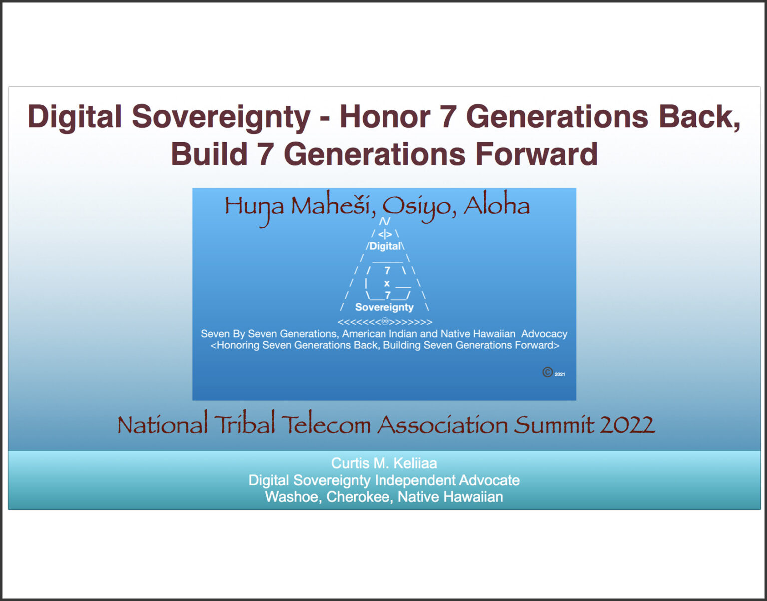 Summit Presentations – NTTA